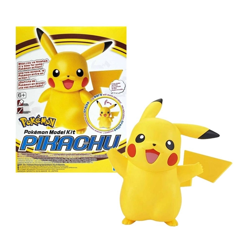 Pikachu - Pokemon - Bandai Entry Grade Model Kit - BANDAI JUGUETES ...