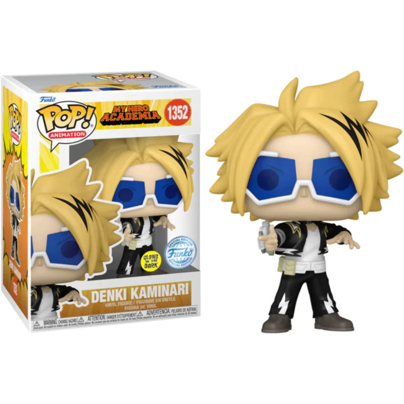 Funko Denki Kaminari (1352) Glow - My Hero Academia (TV) - FUNKO ...