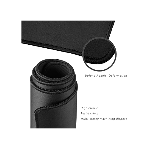 Mouse Pad Gamer 700 X 300 X 3 Mm Negro Liso - GENERICO PADS GAMER ...