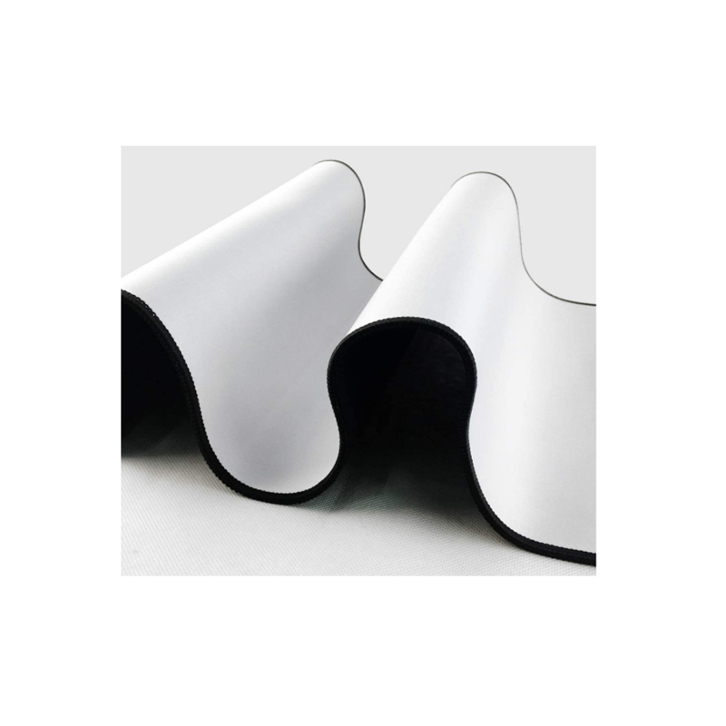 Mouse Pad Gamer Xxl Blanco C/ Borde Negro 900 X 400 X 3mm - GENERICO ...