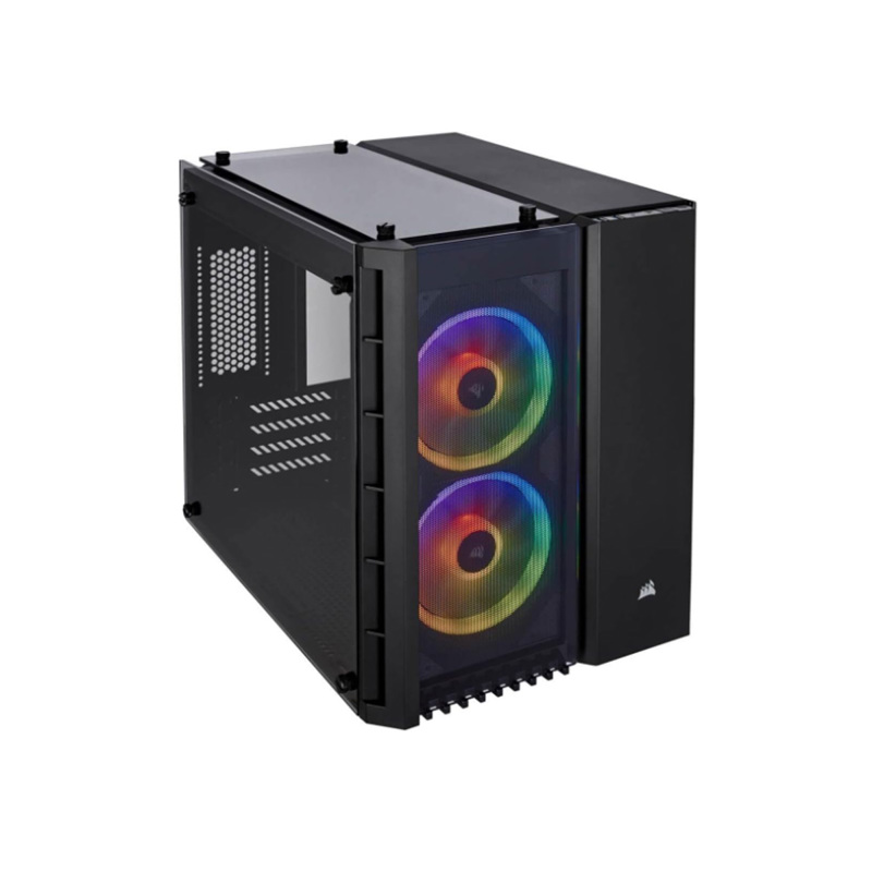 Gabinete Corsair Micro-atx Crystal Series 280x Rgb Negro - CORSAIR ...