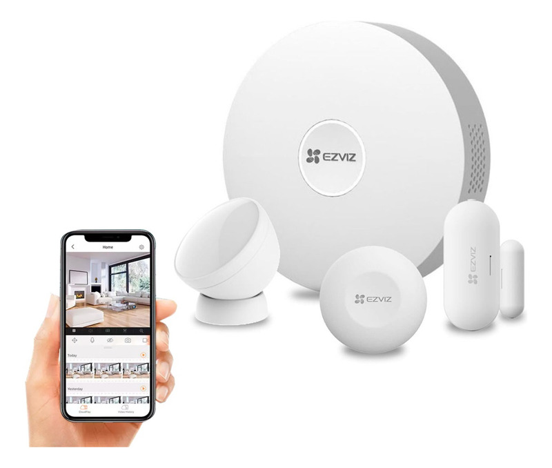 Kit de Sensores 4 Piezas Smart Home Ezviz Cs-B1 Blanco - EZVIZ ALARMAS ...