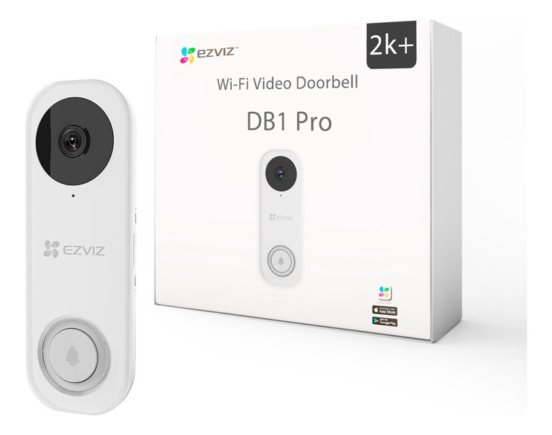 Portero Eléctrico C/Timbre y Cámara 2k Wifi Ezviz Db1 Pro - EZVIZ ...