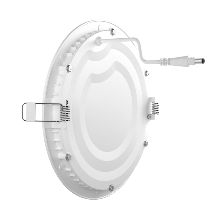 Panel Led para Embutir 12w Redondo Luz Calida Macroled Per12 - MACROLED ...