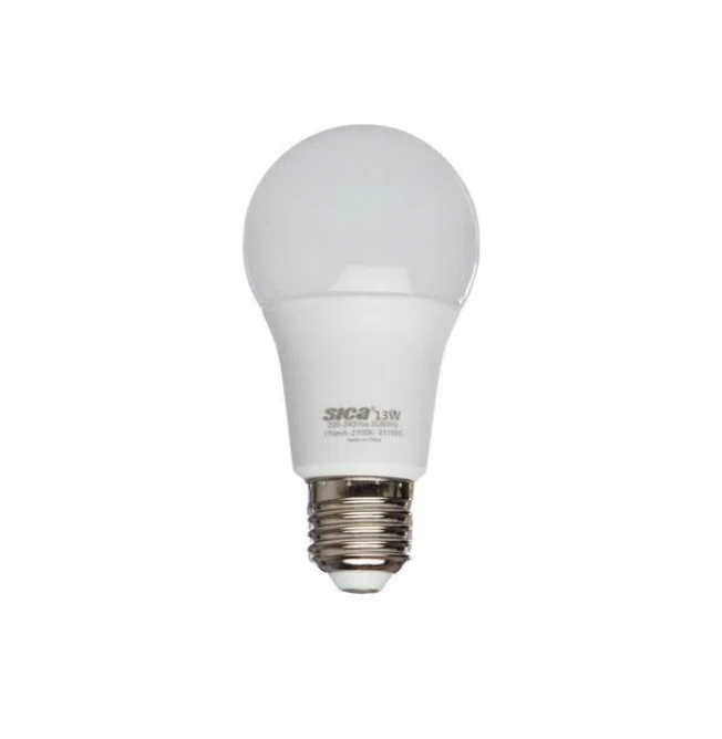 Foco Led Sica 911591 Bulbo Blanco Frío 13W 220V 6400K 1200lm - SICA FOCOS - Megatone