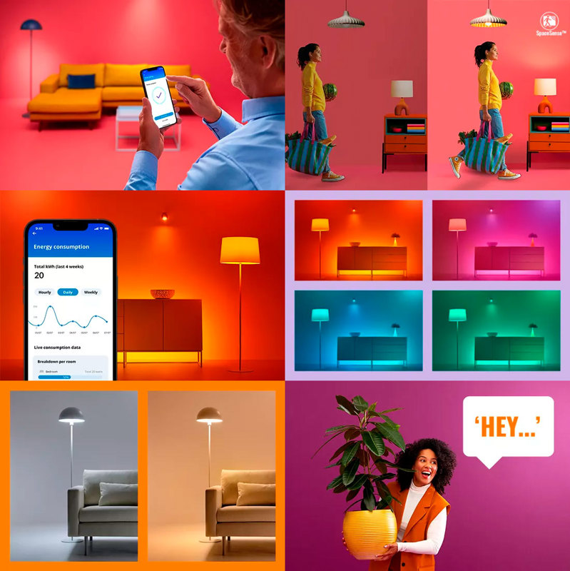 Lámpara Dicroica de 50W PAR16 GU10 Philips Wiz Colors Wifi - PHILIPS ...