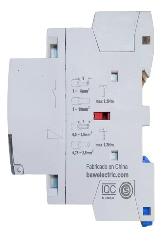 Contactor Modular Baw 1 Modulo Din 25A Uc 230V - Ue 250V - BAW ...
