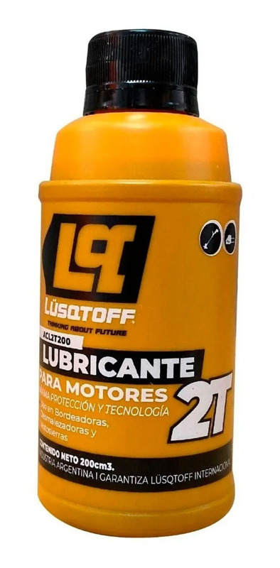 Aceite lubricante 2 Tiempos Para Motores mezcla 2 T 200cm3 - LUSQTOFF ...