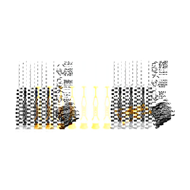 SET DE DESTORNILLADORES DE PRECISIÓN 7 PIEZAS INGCO HKSD0718 - INGCO ...