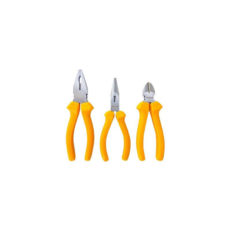 JUEGO PINZA 3 PIEZAS (7`/6`/6`) MANGO UN COLOR INGCO HKPS08311 - INGCO ...