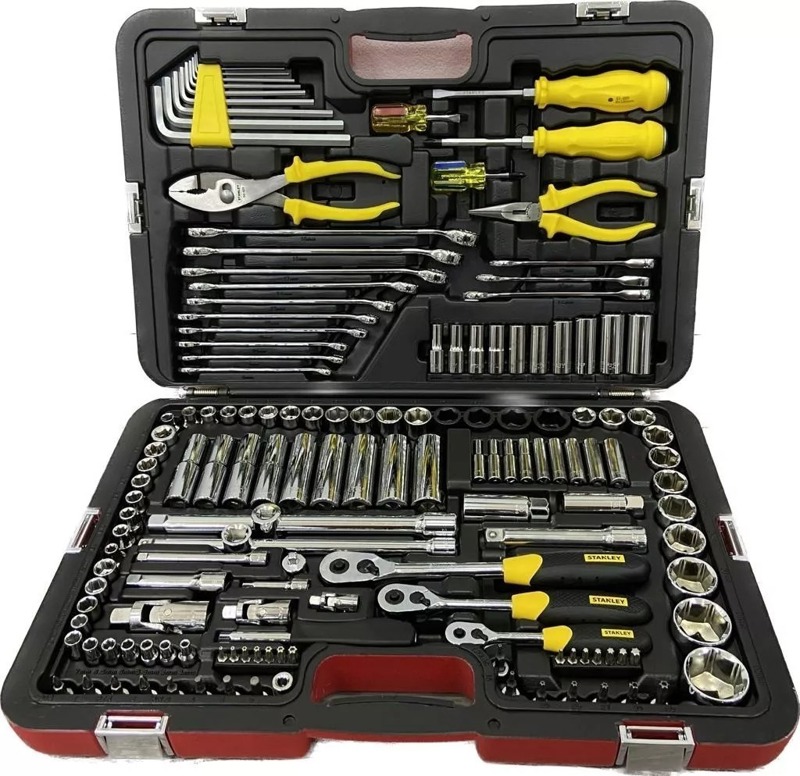 Juego Herramientas Stanley Racing Caja Kit Set 150 Piezas - STANLEY ...