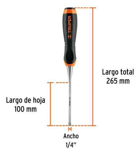 Formon Truper 14615 Comfort Grip Hoja De 100mm - TRUPER ACCESORIOS DE ...