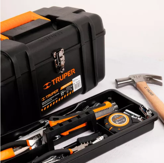 Caja Herramientas 17'' Truper Chp-17x 19656 Herraje Metalico - TRUPER ...