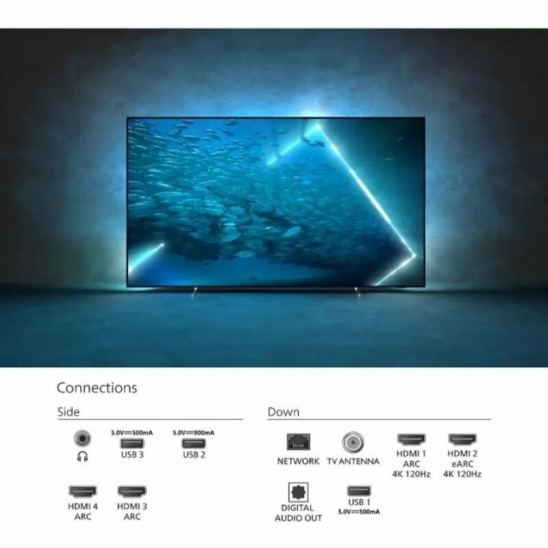 Oled Smart Tv Philips 65OLED707-77 65 Oled Android Tv 4k Uhd - PHILIPS ...