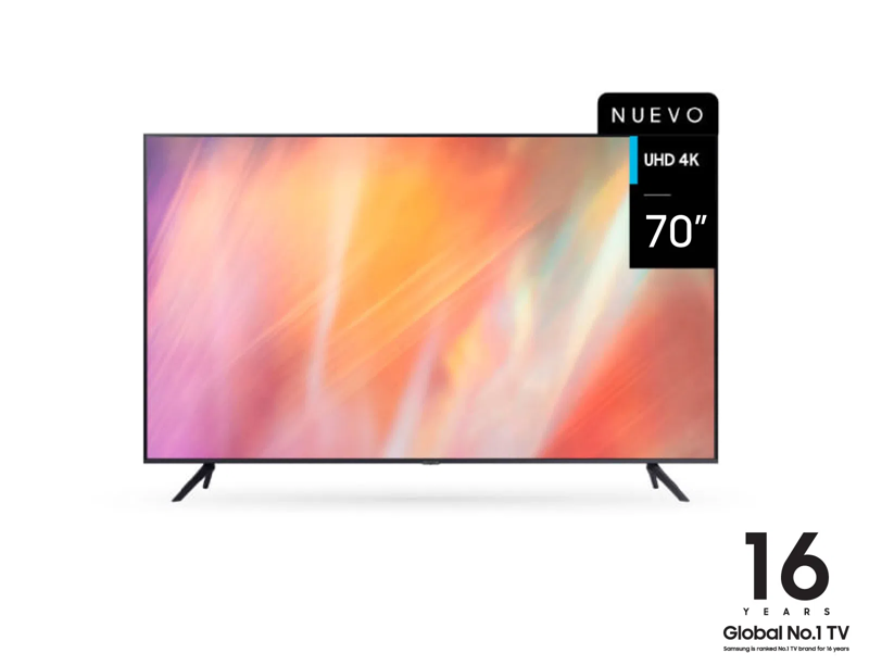 Smart Tv Samsung 4k Uhd AU7000 70 HDR UN70AU7000GCZB - SAMSUNG TV LED ...