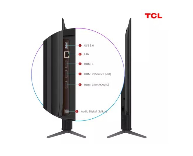 Smart Tv Google Qled 4k 75 Pulgadas Tcl 75c645 Hdr10+ Fsync - TCL TV ...