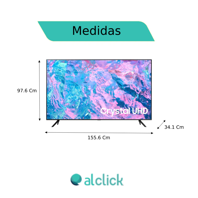 Smart Tv Samsung 70 Pulgadas UHD 4K UN70CU7000GCZB - SAMSUNG TV LED 60P ...