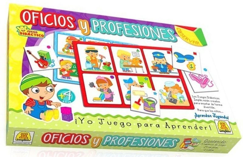 Juego De Mesa Didactico Oficios Y Profesiones Implas Cod 320 - IMPLAS ...