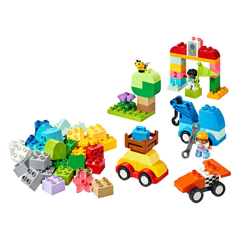 Caja de Ladrillos Coches y Camiones Lego 10439 - LEGO JUEGOS DE MESA ...