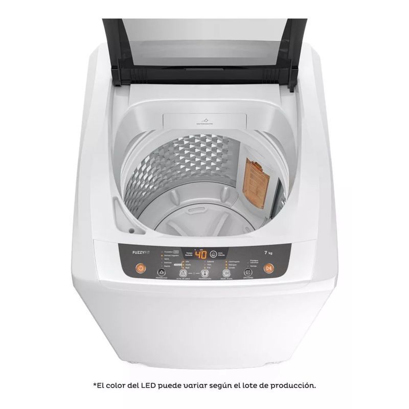 Lavarropas Carga Superior Gafa Fuzzy Fit 7kg Blanco - GAFA LAVASECARROPAS - Megatone