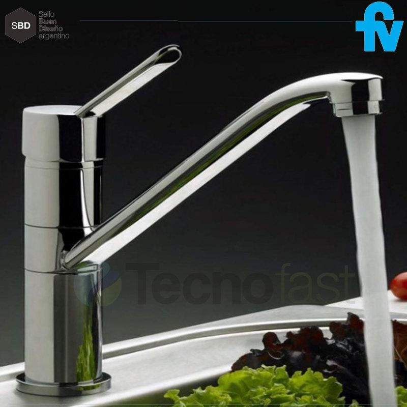 Griferia Cocina Fv Newport Monocomando Cromo 0411.02/b2 Cr - FV ...