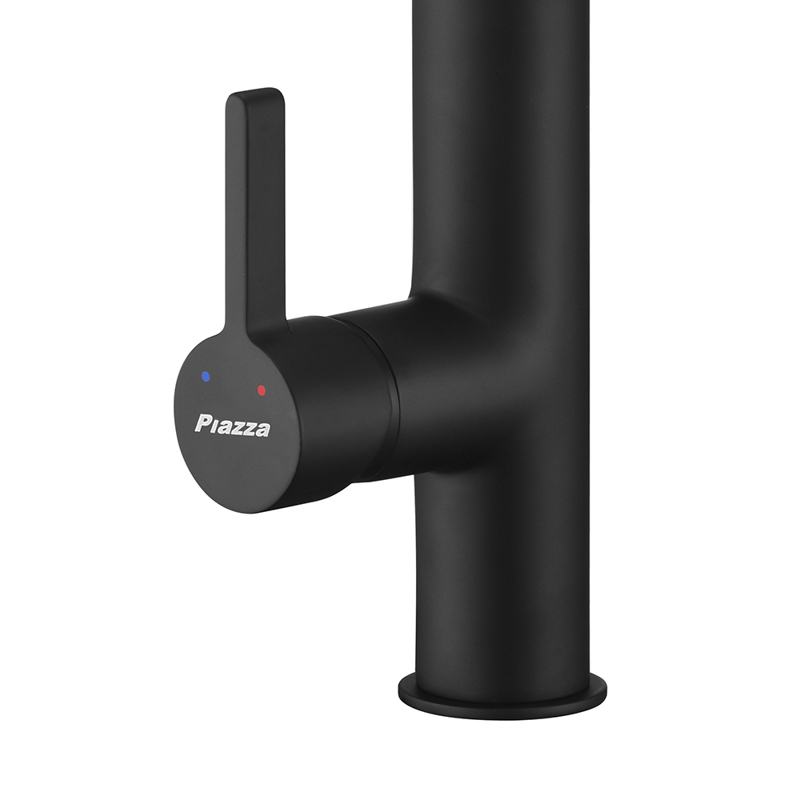 Griferia Cocina Monocomando Negro Piazza Kitchen Pro 10317ne - PIAZZA ...