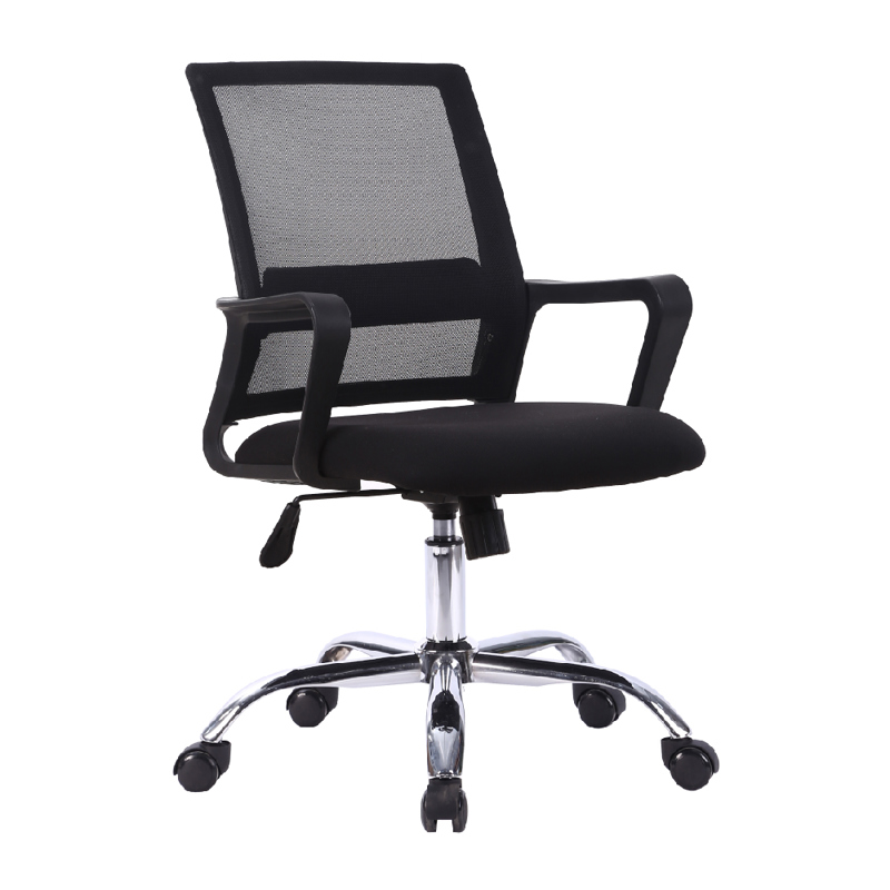 Silla De Oficina Escritorio Ejecutiva Lumbar Boston Negro Niviko ...