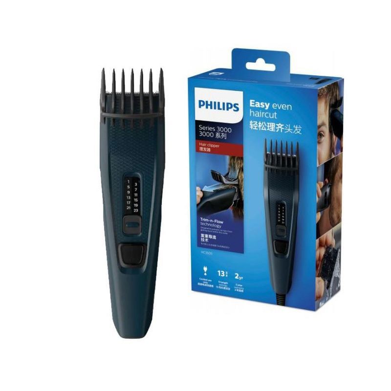 CORTADORA DE PELO PHILIPS HC3505/15 13 POSICIONES CON CABLE - PHILIPS ...