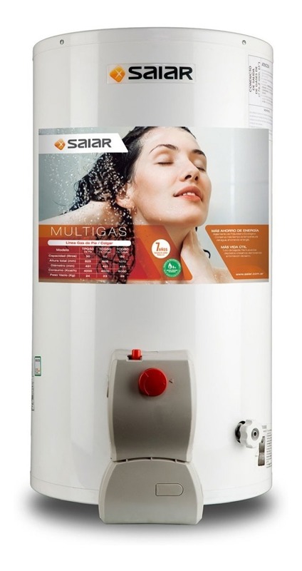 Termotanque Multi Gas De Colgar 50 Litros Saiar TCG050 - RHEEM ...