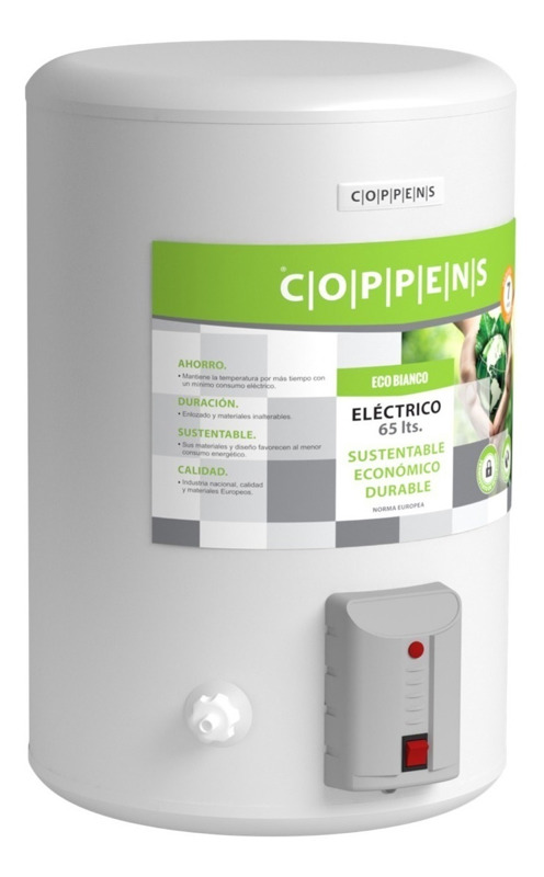 Termotanque Eléctrico Coppens Ttqe65co 65lt 220V Blanco - COPPENS ...