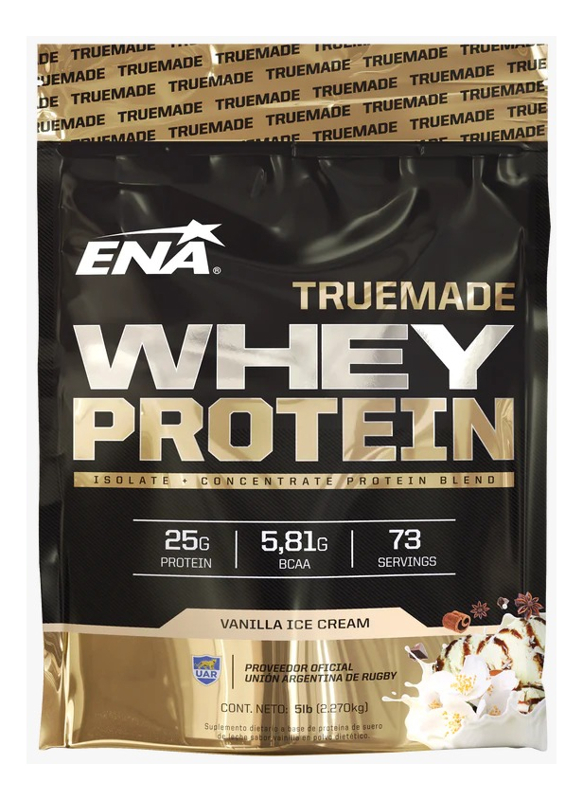 Ena Whey Protein Truemade Big Size Vainilla 2270 Gramos - ENA SPORT ...