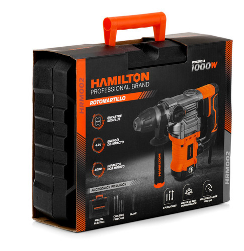 Rotomartillo Hamilton Rotopercutor 1000w Frecuencia 50hz60hz - HAMILTON ...