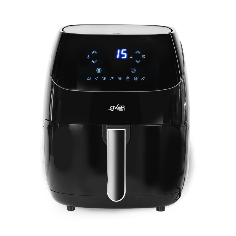 Freidora Overtech OV-106 New Air Fryer 1600w 5 Litros Digital Color ...