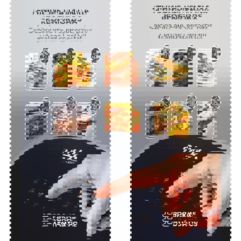 Freidora De Aire Gadnic Digital Táctil 5 Litros Visor - GADNIC ...