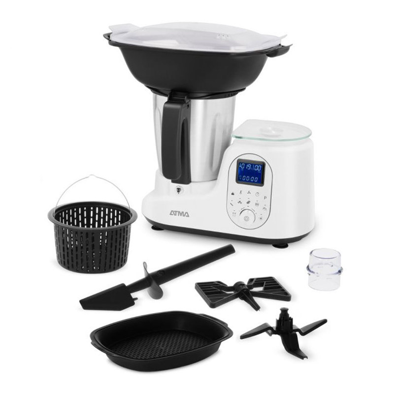 Robot de Cocina Blanco ATMA - ATMA BALANZAS COCINA - Megatone