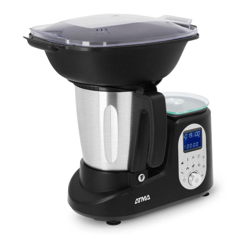 Robot de Cocina Negro ATMA - ATMA BALANZAS COCINA - Megatone