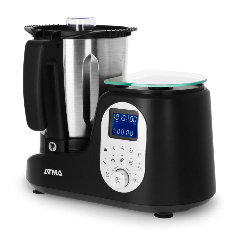 Robot de Cocina Negro ATMA - ATMA BALANZAS COCINA - Megatone