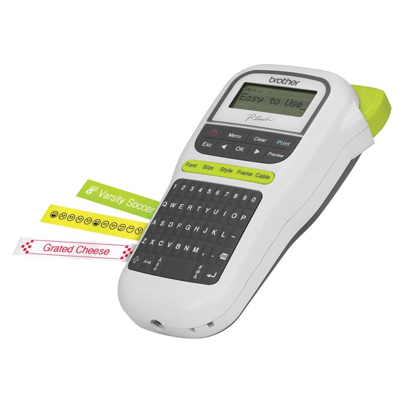 Rotuladora Brother P-Touch TZE Blanca (6-9-12MM) - BROTHER ACC ...