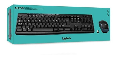 Kit Teclado + Mouse Inalambrico Logitech Mk270 Usb Combo Gtia Oficial ...