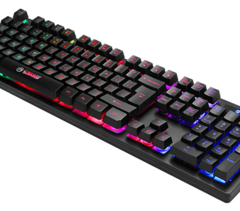 KIT TECLADO+MOUSE MARVO KM409 LED - MARVO ACC COMPUTACION - Megatone