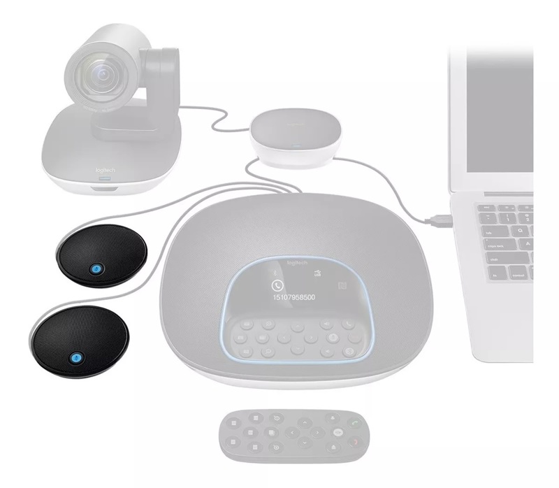 Microfonos De Expansion Equipo Logitech Group Bluetooth Usb - LOGITECH ...