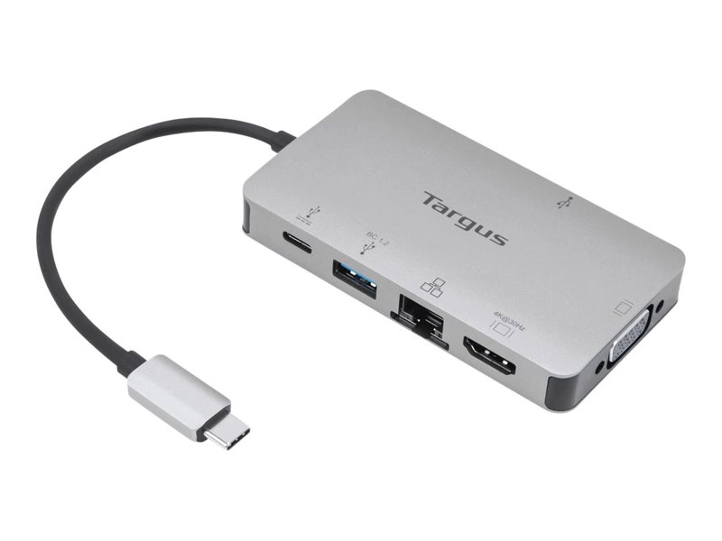 Hub Targus USB-C >MULTIPUERTO - TARGUS ACC COMPUTACION - Megatone