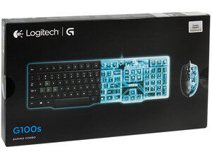 Teclado y Mouse Logitech Gaming Combo G100s Negro - LOGITECH MOUSE ...
