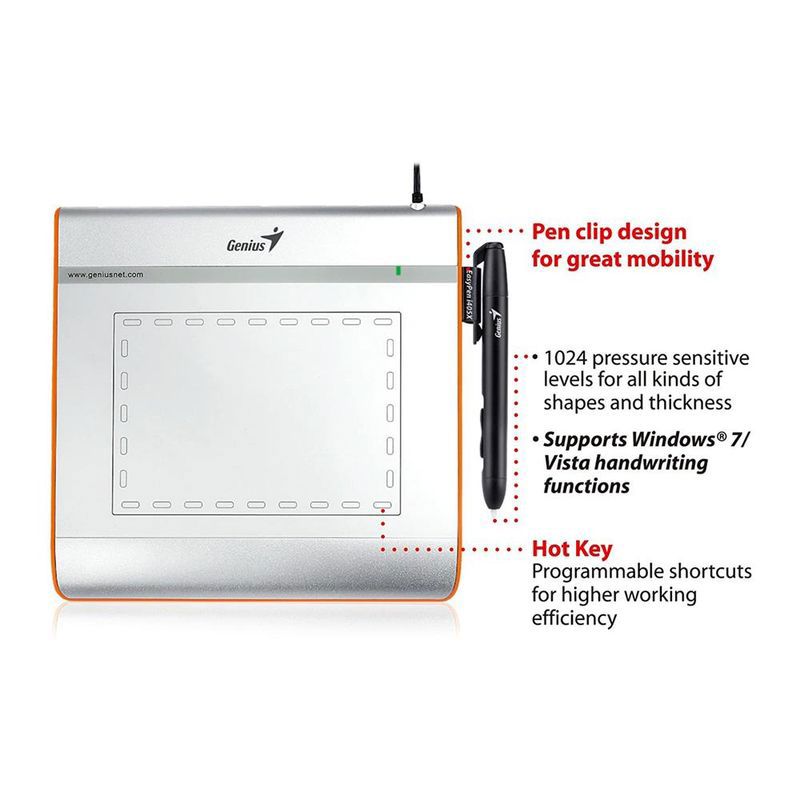 TABLETA GRAFICA GENIUS EASYPEN I405X - GENIUS TABLETS HASTA 7p - Megatone