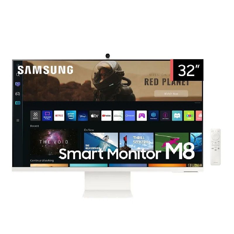 MONITOR LED 4K 32 SAMSUNG LS32BM801ULCZB - GAMER M8 SMART UHD SLIM 60HZ ...