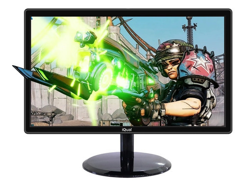 Monitor Led 24 Pulgadas Iqual Iq24v Hd 75hz Vga Vesa Oficial - IQUAL ...