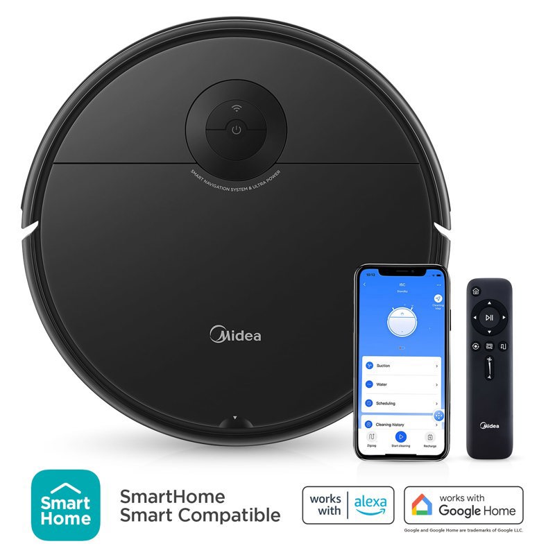 Aspiradora Robot Smart Trapeadora Midea Con Control Remoto - MIDEA ...