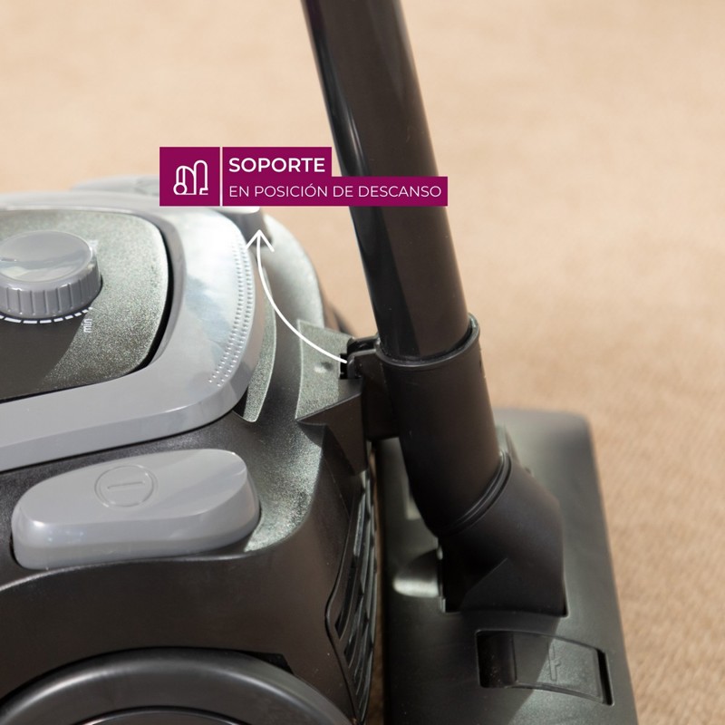 Aspiradora Atma As8933pi 1500w Bolsa De Tela 1,5l Violeta - ATMA ASPIRADORAS - Megatone