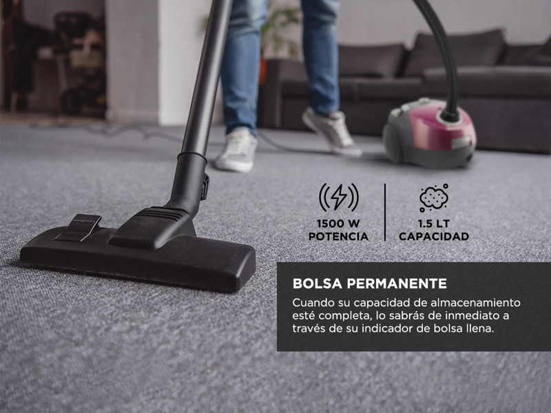 Aspiradora Atma As8933pi Compact Power 1500w - ATMA ASPIRADORAS - Megatone