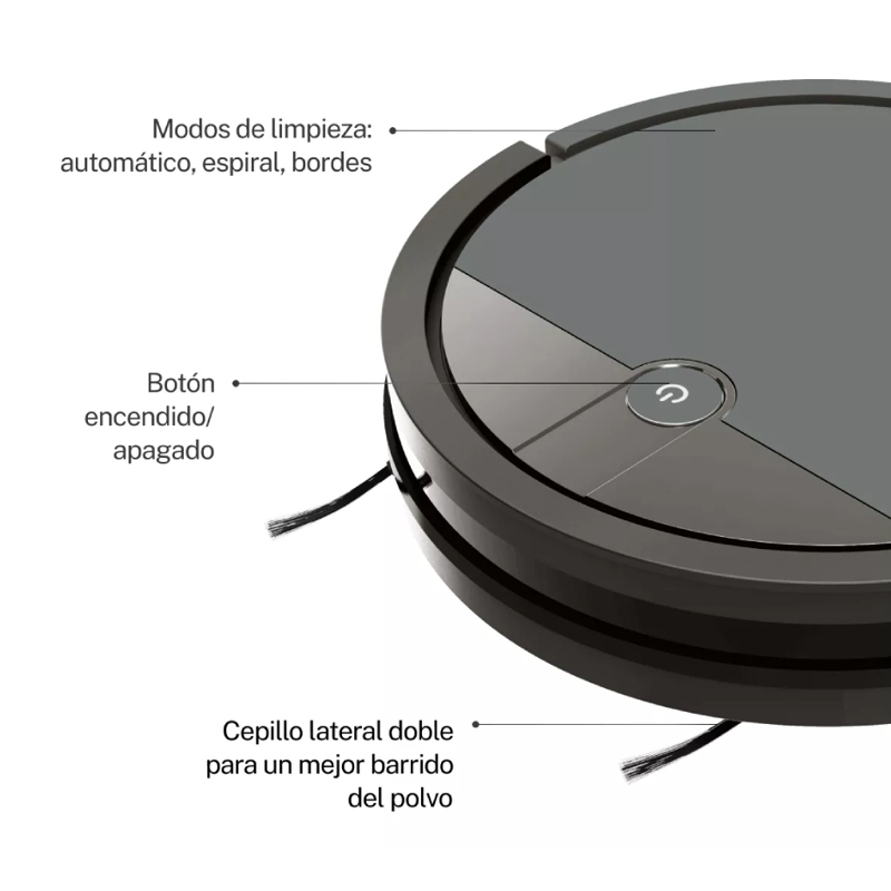 Aspiradora Robot Smart-Tek Ava Mini II 424000028 - SMART TEK ...